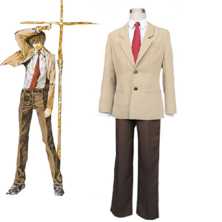 Death Note Light Yagami Cosplay Costume - CosplayWare.com