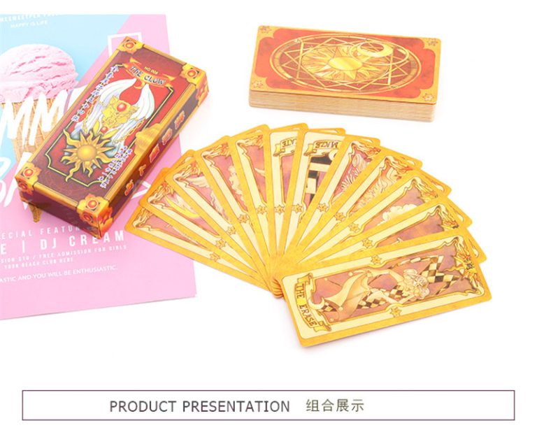 Two Sizes Anime Cardcaptor Sakura Clow Card Cosplay Kinomoto Captor ...
