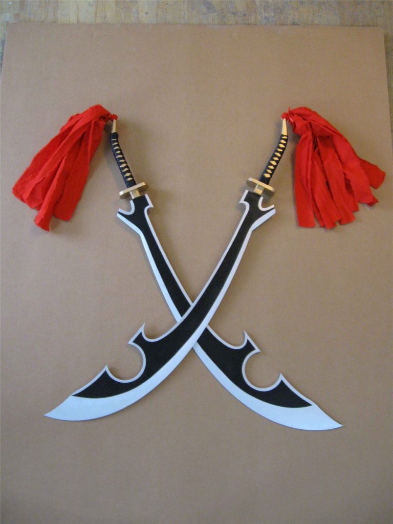 Bleach Cosplay Kyoraku Shunsui Zanpakutou Katenkyoukotsu Sword-shikai ...