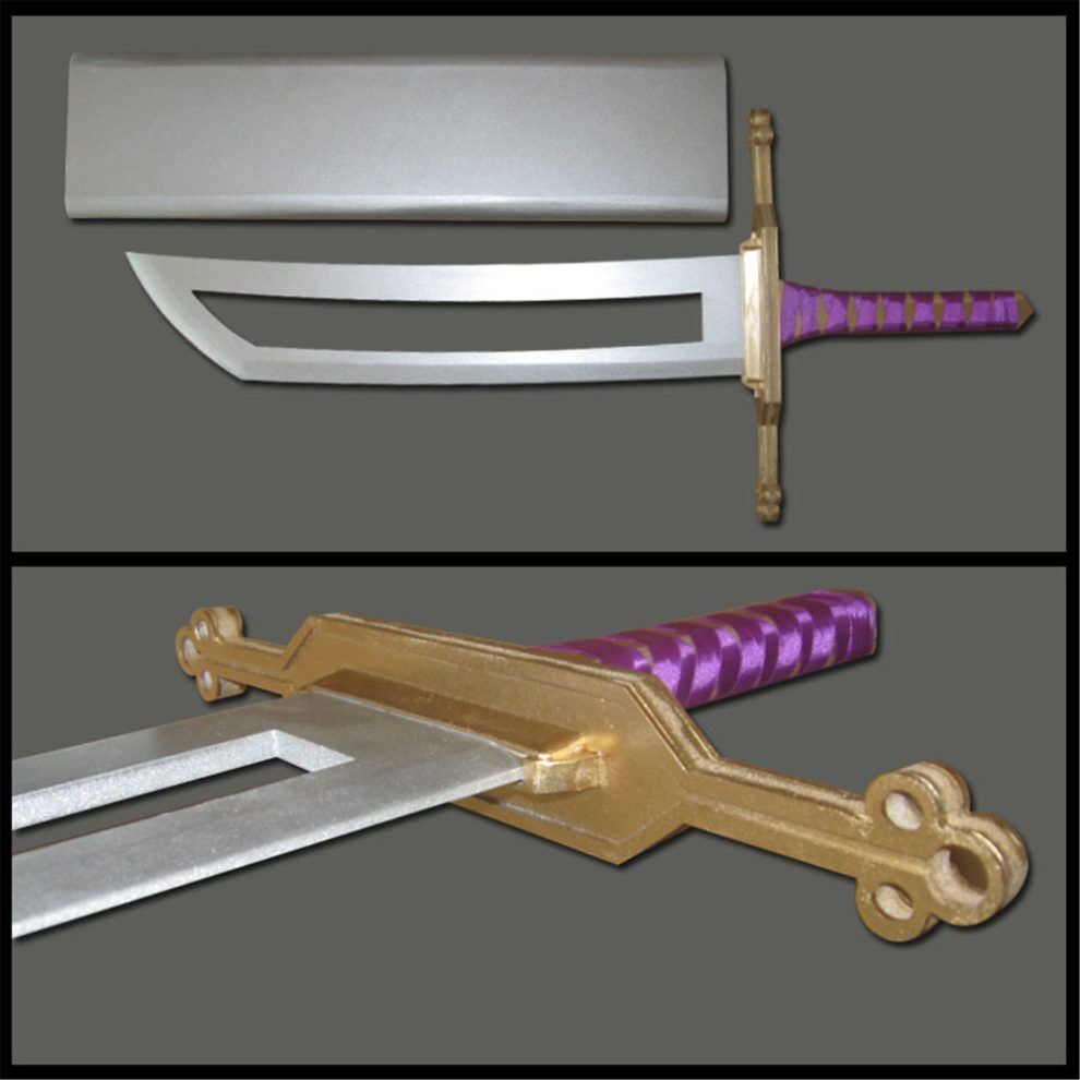 Bleach Cosplay Espada No3 Tear Halibel Prop Sword Zanpakutou Tiburon ...