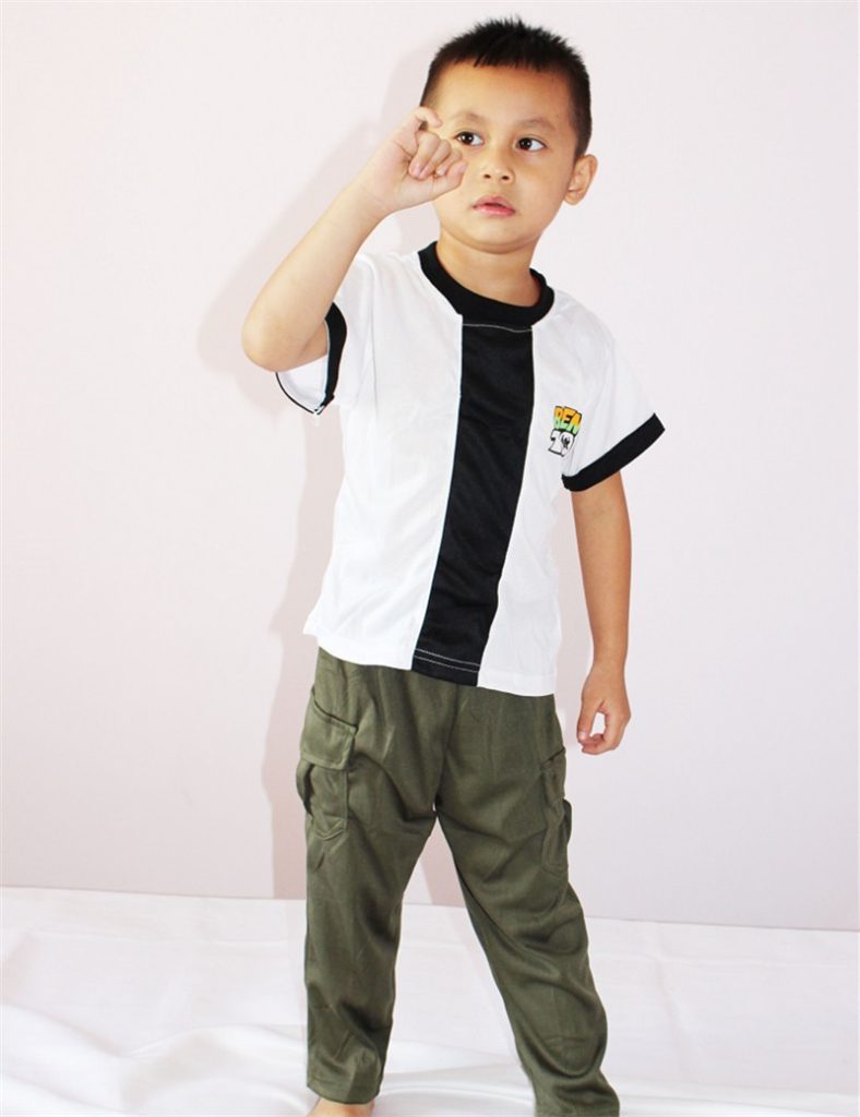 3-7 Years Boy Ben 10 Race Against Time Cosplay Halloween Costume Kids ...