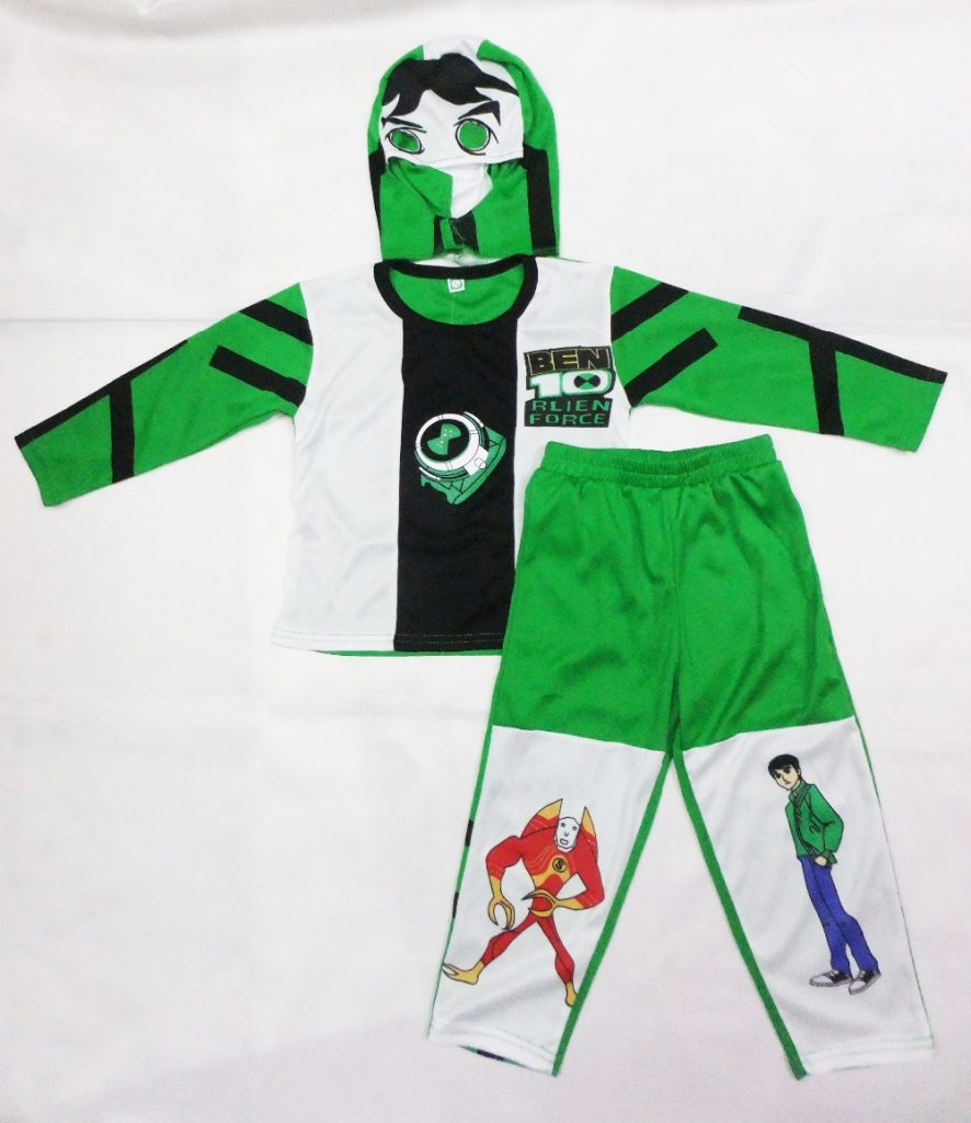 Kid Cosplay Halloween Party Costumes Muscle Ben 10 Race Against Time ...