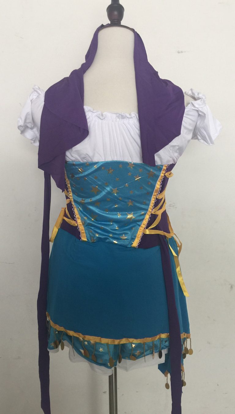 Women Gypsy Pirate Costume Halloween Carnival Uniforms Party Cosplay ...
