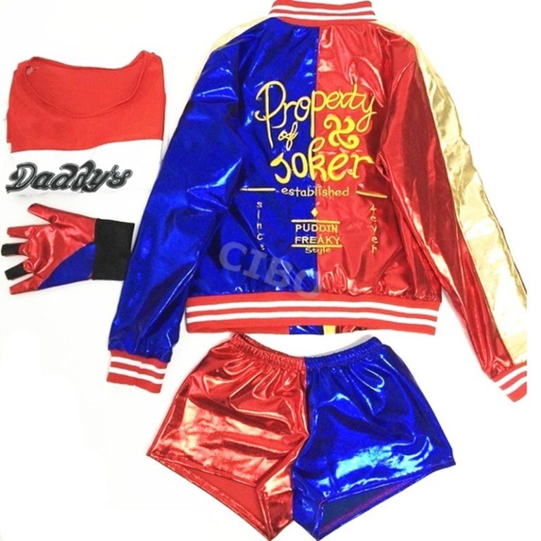 Female Batman Dark Knight Joker Cosplay Costume Women Halloween Squad ...