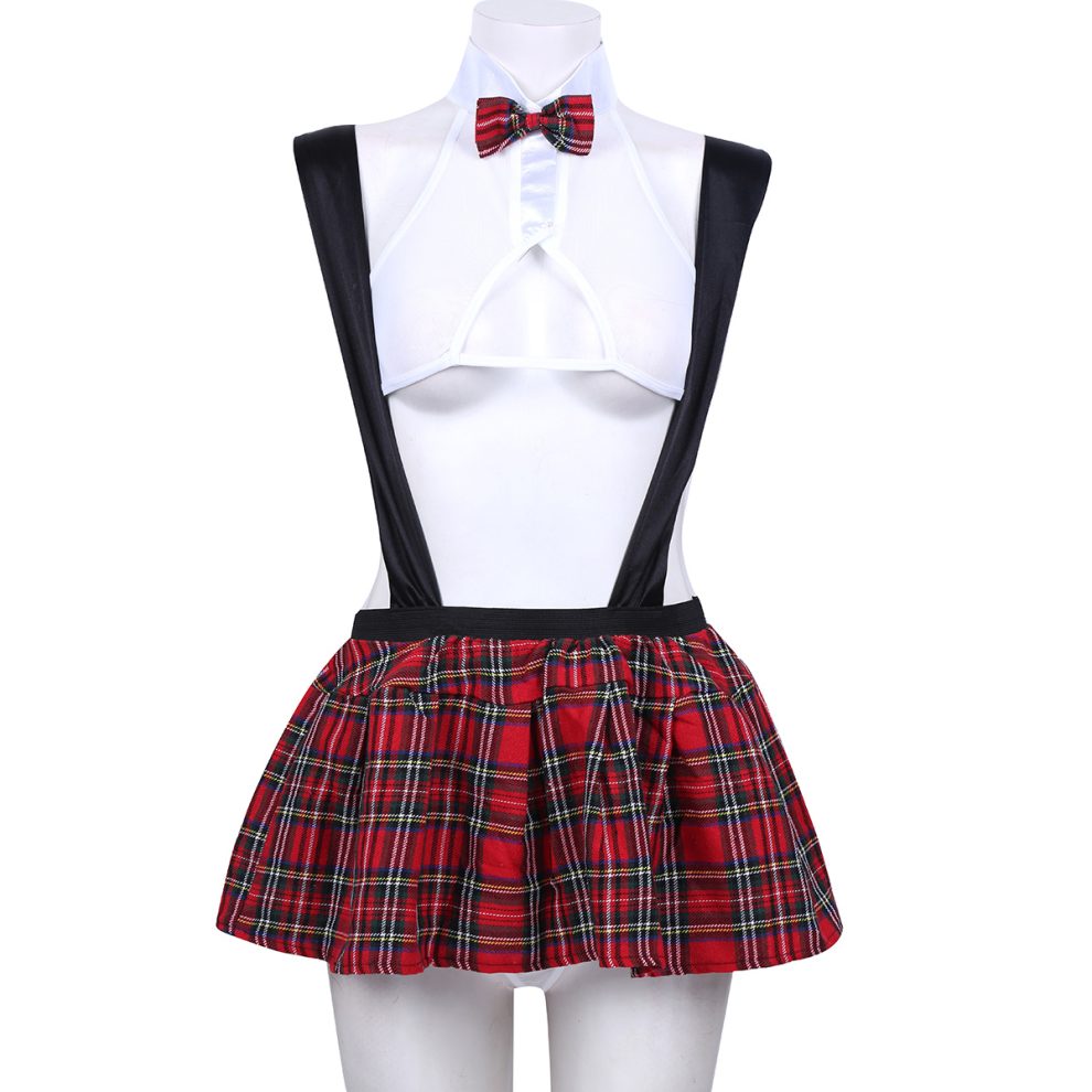 Tiaobug Women Lingerie Japanese School Girl Costume Fantasy Cosplay ...