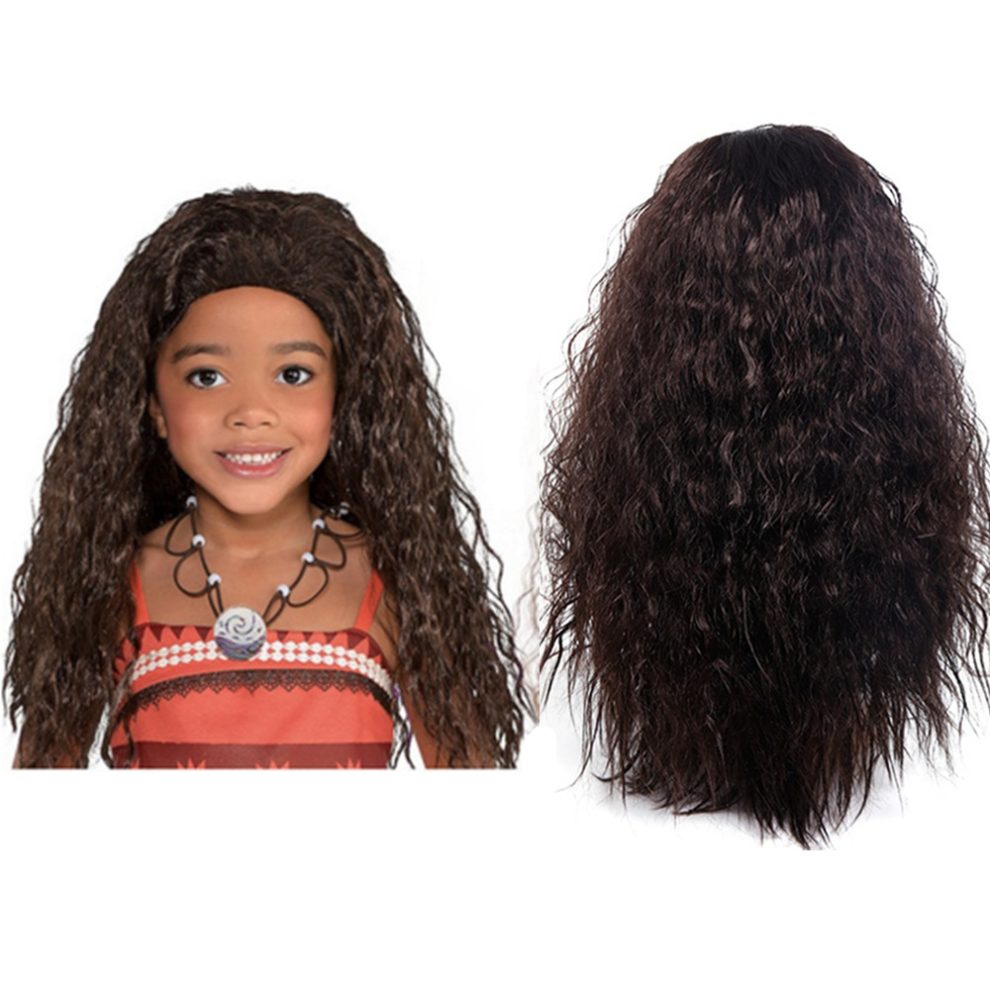 Findpitaya Children Girls Wig Kids Princess Cosplay Party Elsa Anna ...