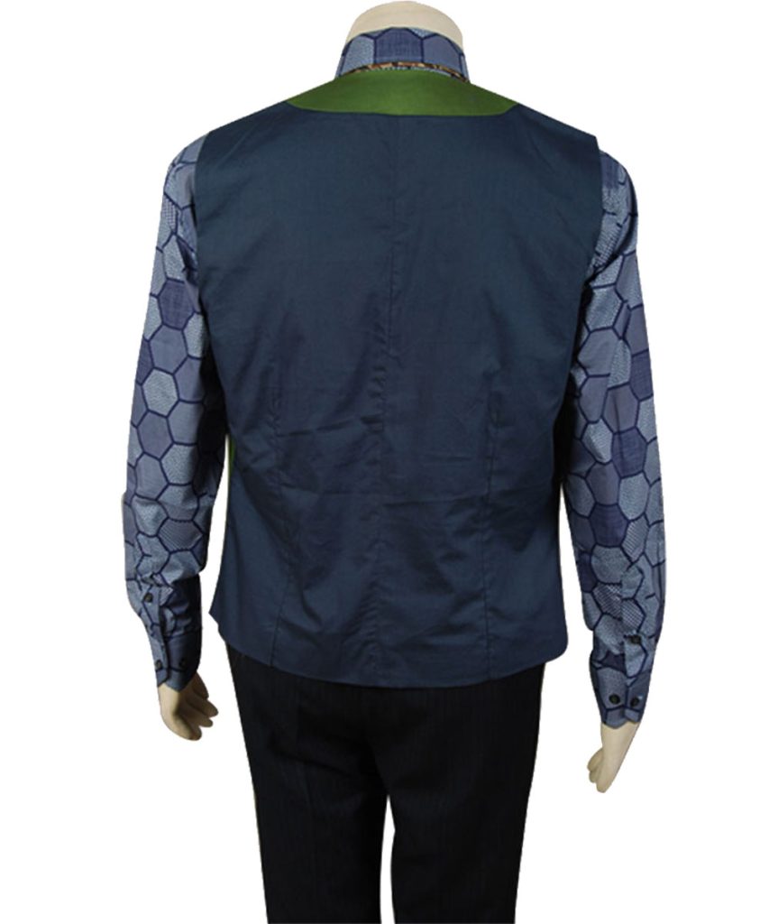 Batman Dark Knight Joker Cosplay Costume Hexagon Tailor Made Halloween ...