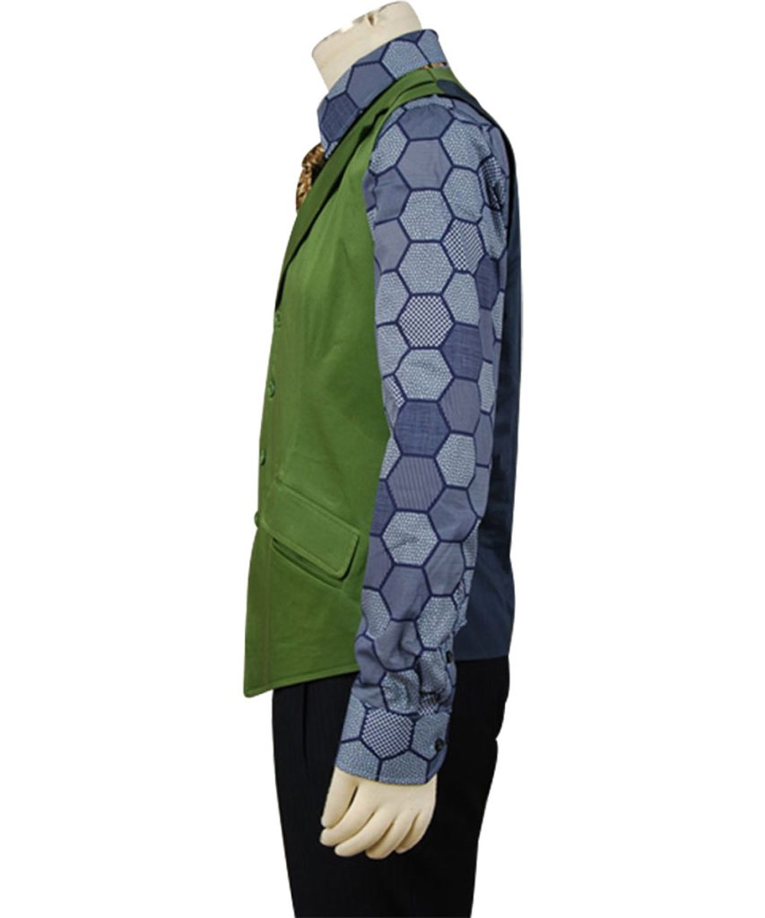 Batman Dark Knight Joker Cosplay Costume Hexagon Tailor Made Halloween ...