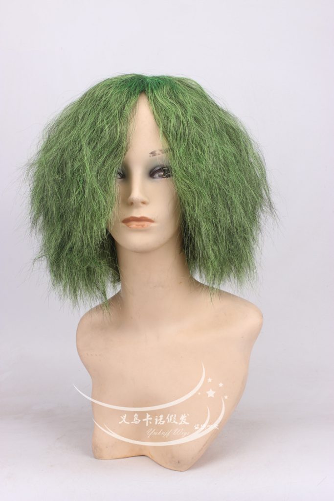 Movie Batman The Dark Knight Joker Green Messy Wig Heath Ledger Cosplay ...