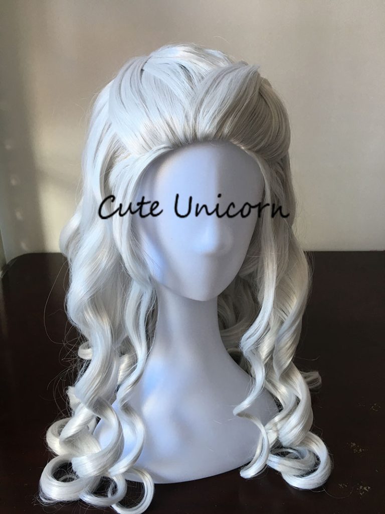 Game Thrones Silver Beige Wig Khaleesi Daenerys Targaryen Cosplay 80cm ...