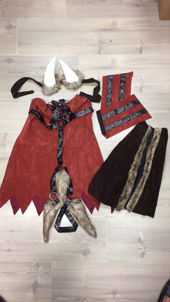 Adult Couples Medieval Viking Pirate Costume Sexy Mini Dress Nordic ...