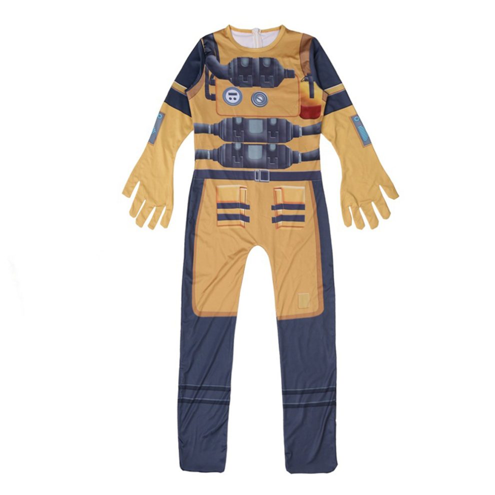 Game Apex Legends Jumpsuit Caustic Bloodhound Cosplay Costume Kids 3d ...