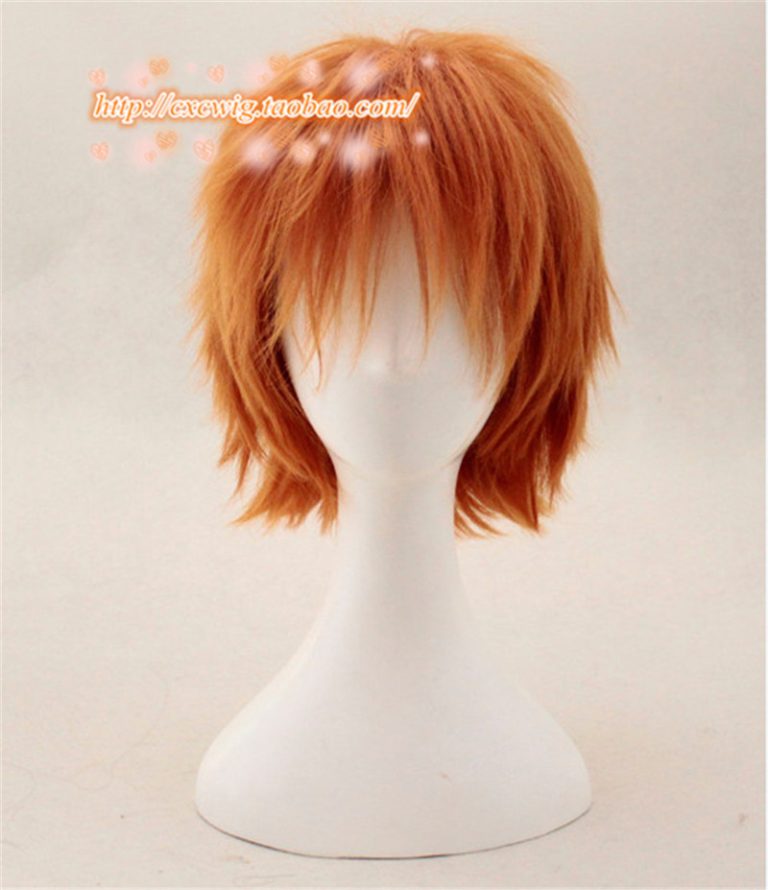 Cartoon Zootopia Fox Nick Wilde Orange Wig Cosplay Hair Halloween ...