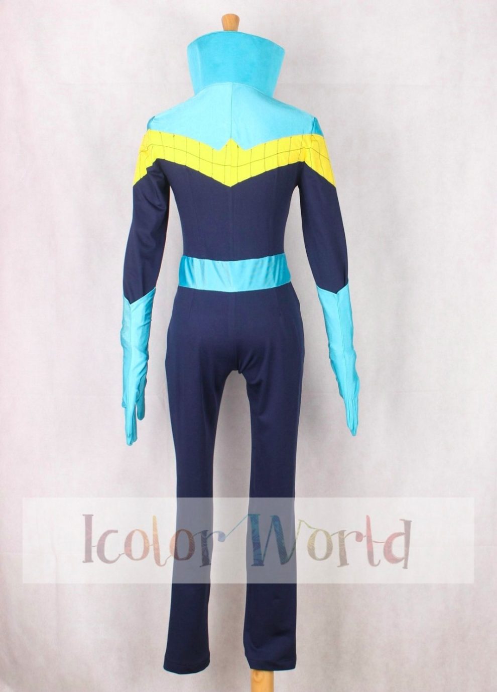 Justice Nightwing Discowing Version Cosplay Costume Men’s Jumpsuit ...