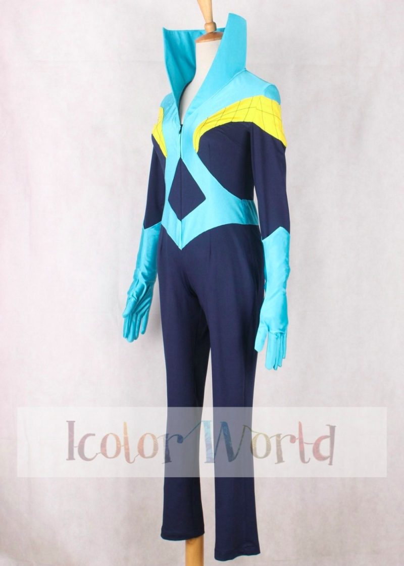 Justice Nightwing Discowing Version Cosplay Costume Men’s Jumpsuit ...