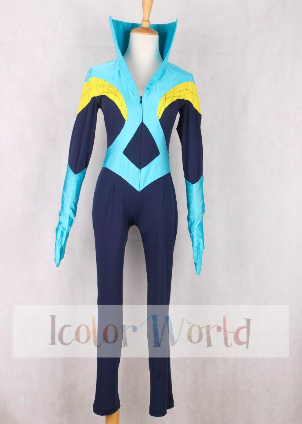 Justice Nightwing Discowing Version Cosplay Costume Men’s Jumpsuit ...