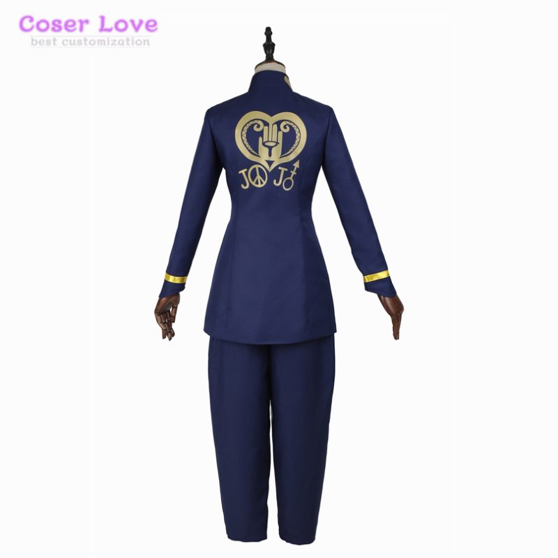 Jojo’s Bizarre Adventure Higashikata Josuke Cosplay Costume Halloween ...