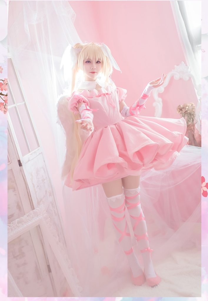 Shugo Chara Hinamori Amu Angel Lovely Uniforms Cosplay Costume ...