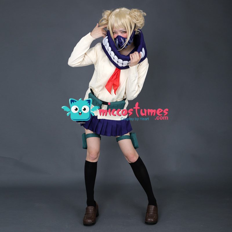 My Hero Academia Himiko Toga Cosplay Costume Uniform - CosplayWare.com