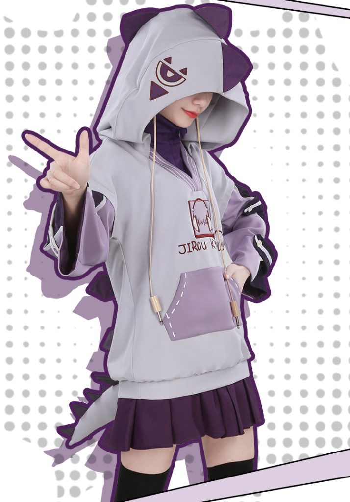 Anime Boku No Hero Academia Jirou Kyouka Dinosaur Seris Lovely Uniform ...