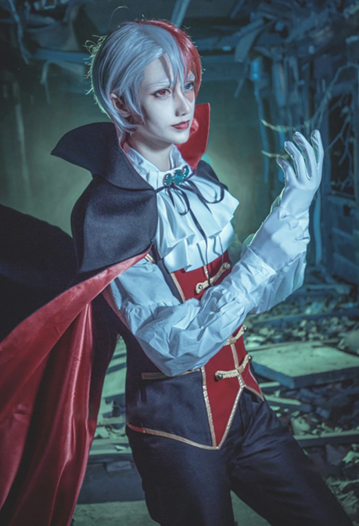 Boku No Hero Academia My Todoroki Shoto Halloween Uniform Outfit ...