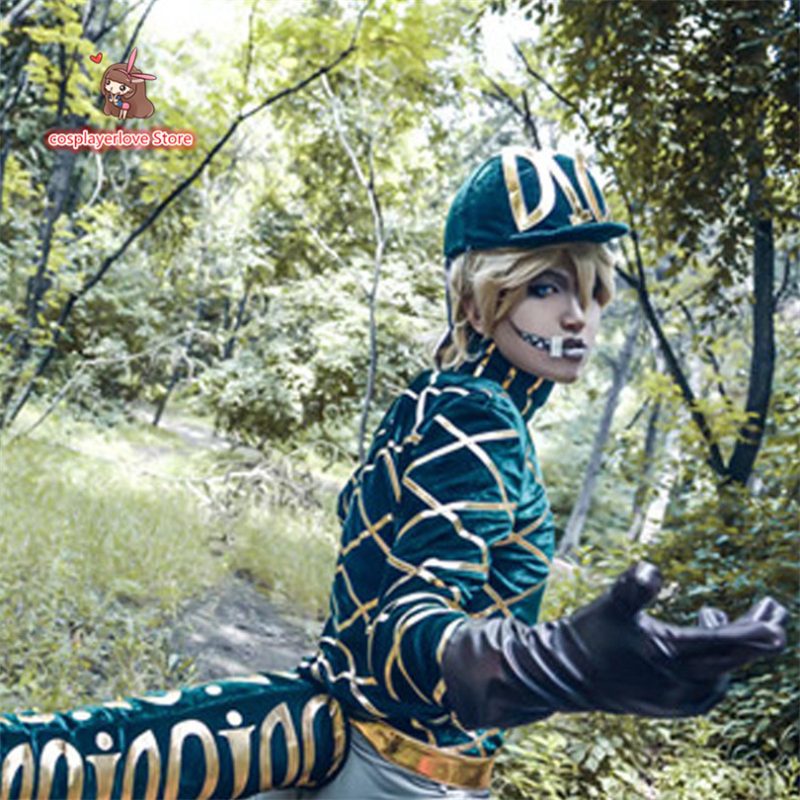Jojo’s Bizarre Adventure Dio Diego Brando Cosplay Carnaval Costume ...