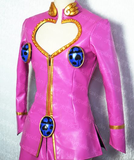 Jojo’s Bizarre Adventure Rohan Kishibe Cosplay Costume - CosplayWare.com