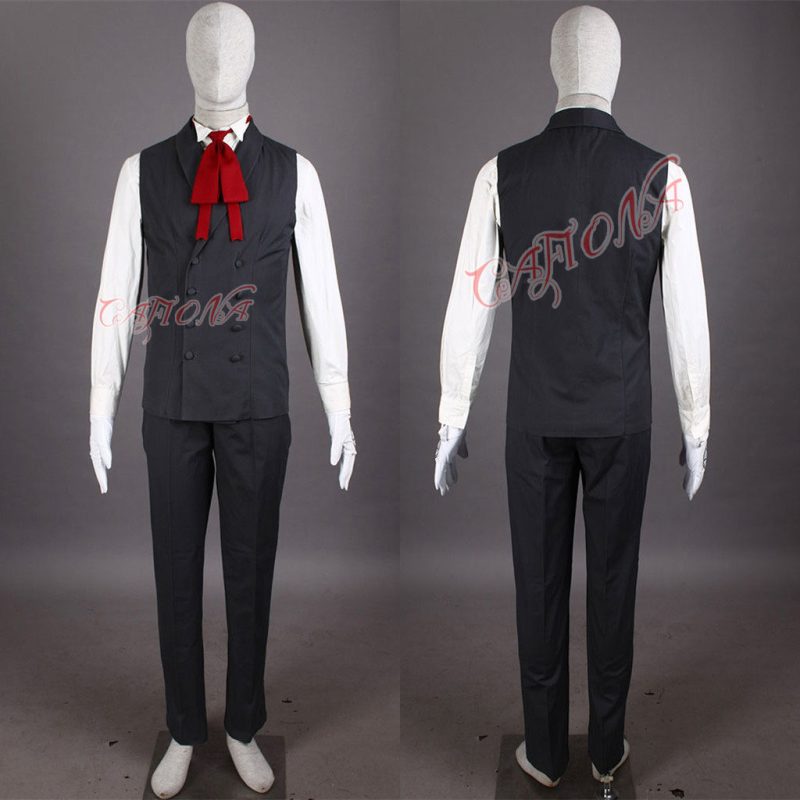 Cafiona Hellsing Alucard Cosplay Costumes Vampire Hunter Long Red Coat ...