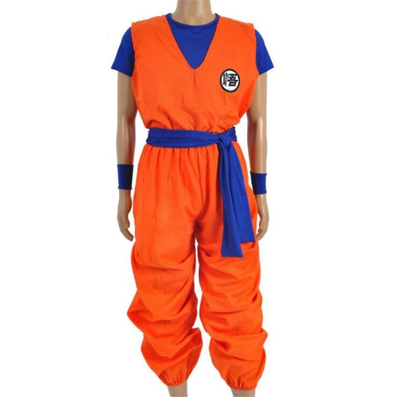 Anime Dragon Ball Son Goku Cosplay Costumes Uniforms High Clothing ...