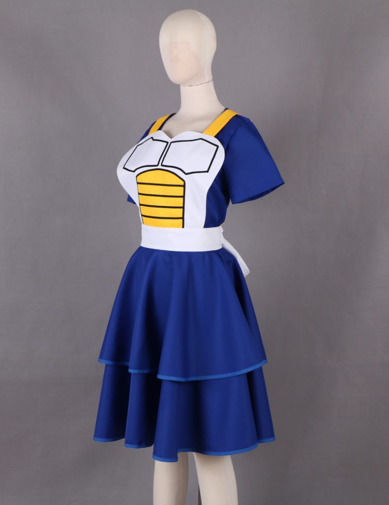 Dragon Ball Z Anime Cosplay Cartoon Vegeta Sexual Transfer Lolita Dress ...