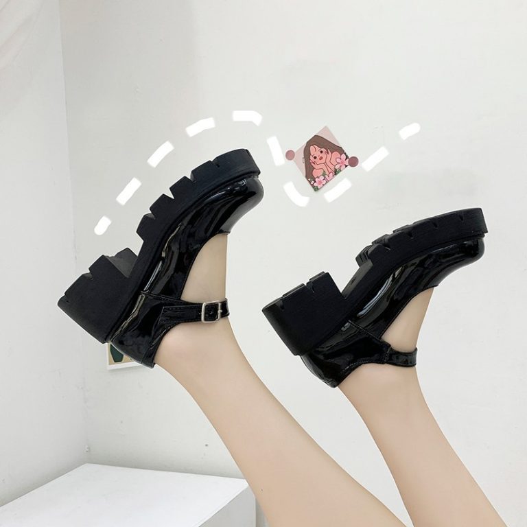 Vintage Demonia Japanese Lolita Shoes Women Sister Girls High Heels ...