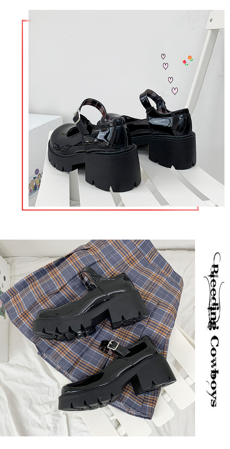 Vintage Demonia Japanese Lolita Shoes Women Sister Girls High Heels ...