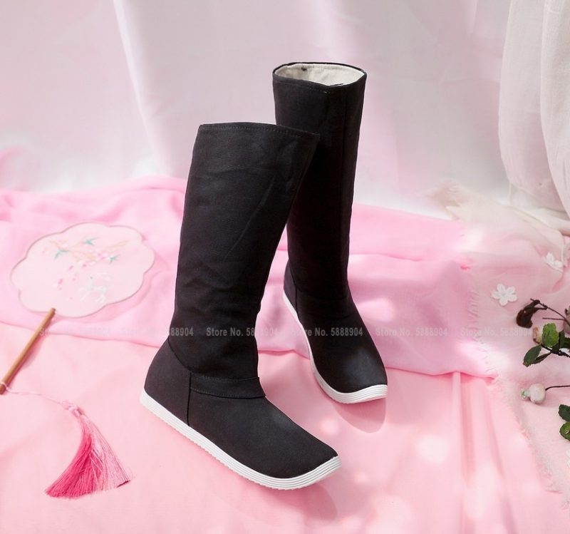 Chinese Traditional Style Hanfu Shoes Men Women Swordsman Knight ...