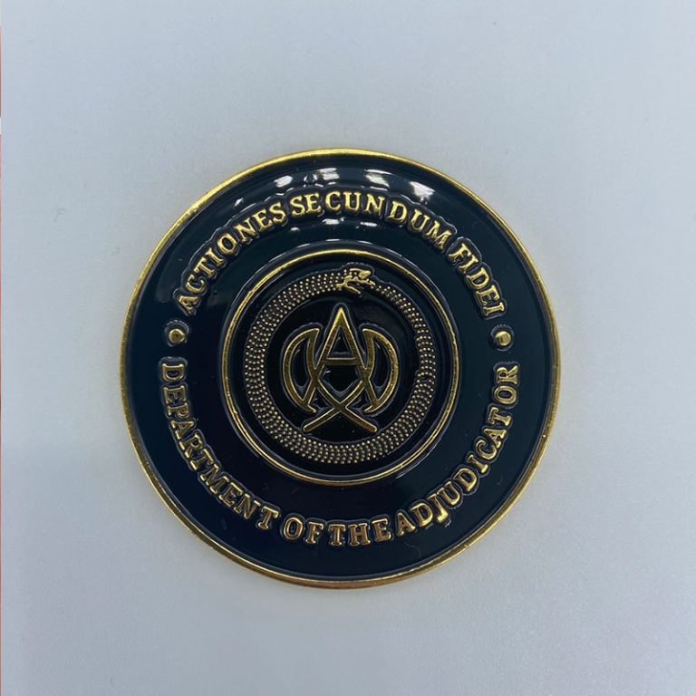 John Wick High Table Metal Referee Coin Cosplay Prop - CosplayWare.com