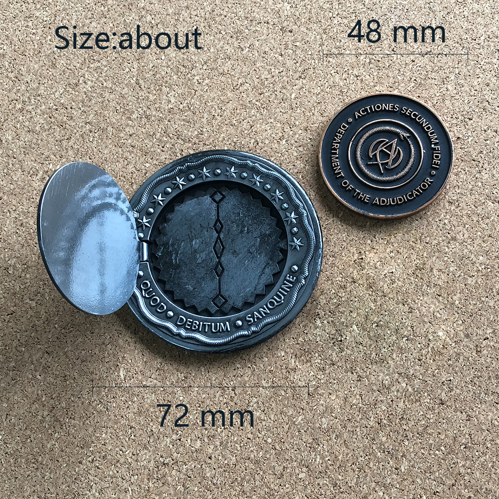 John Wick Cosplay Prop Blood Oath Marker Keanu Reeves Coins ...