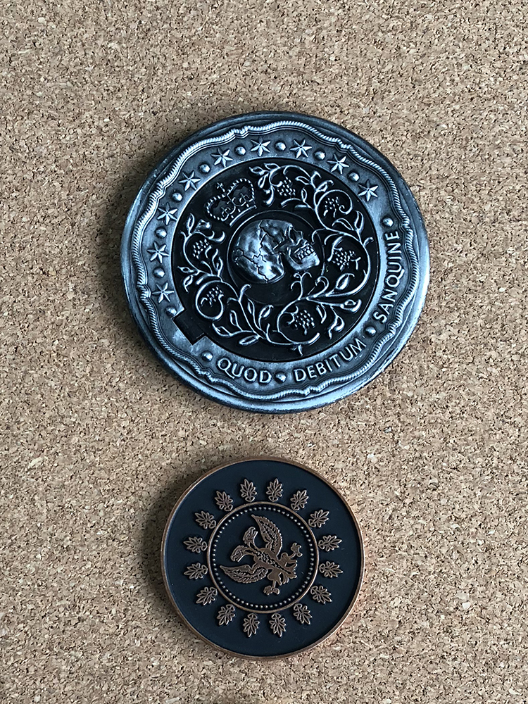 John Wick Cosplay Prop Blood Oath Marker Keanu Reeves Coins ...