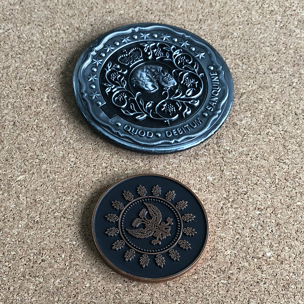 John Wick Cosplay Prop Blood Oath Marker Keanu Reeves Coins ...