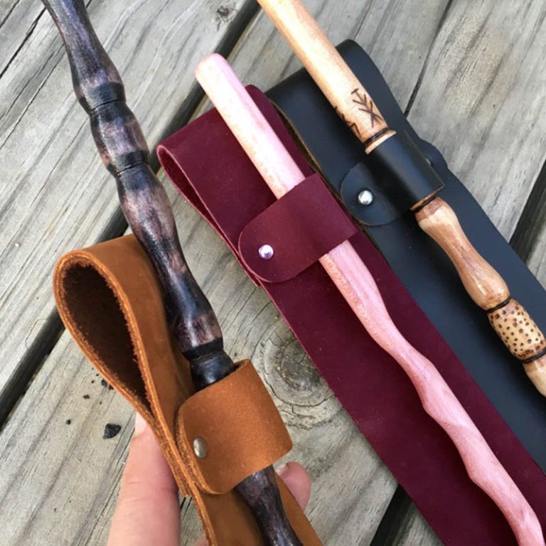 Fantasy Hogwarts School Student Magical Wand Holster Sheath Carry Case ...