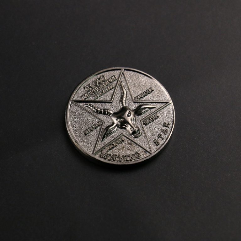Lucifer Morningstar Satan Pentecostal Coin Alloy - CosplayWare.com