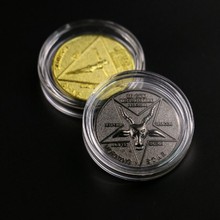 Lucifer Morningstar Satan Pentecostal Coin Alloy - CosplayWare.com