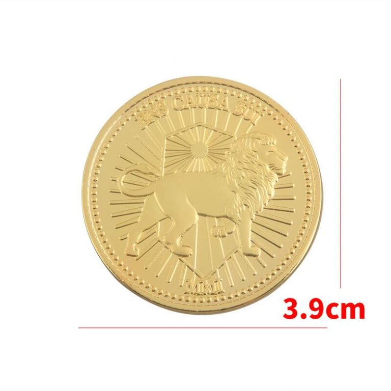 John Wick Gold Coins Blood Oath Marker Referee Coin Keanu Reeves ...