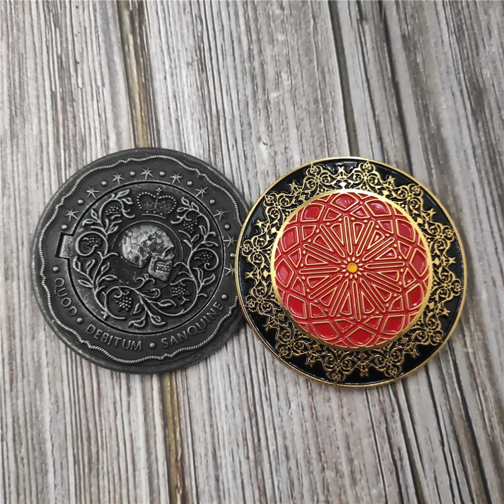 Movie John Wick Coin Gold Sofia Blood Oath Marker Keanu Reeves ...