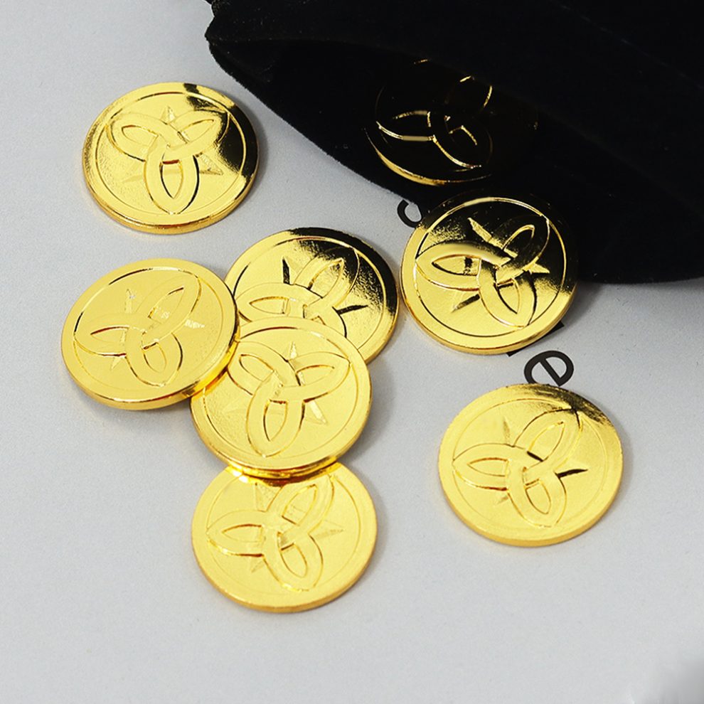Genshin Impact Mora Anime Cosplay Coins Collections Gifts - CosplayWare.com