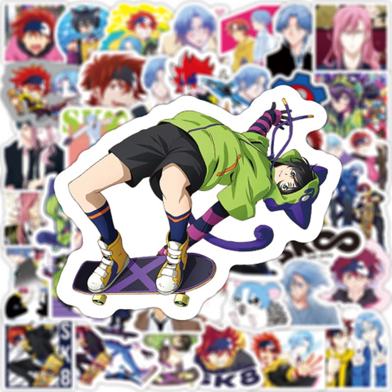 Anime Sk8 The Infinity Cosplay Stickers Reki Langa Miya Adam Kawaii ...