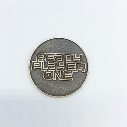 Moive Ready Player One Extra Life Coin Cosplay Prop Commemorative Coins ...