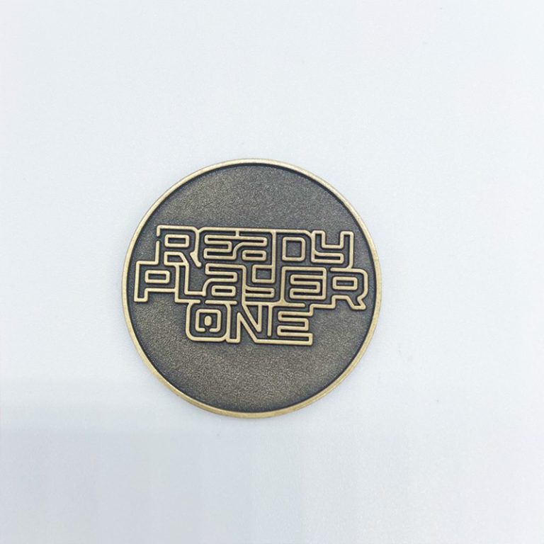 Moive Ready Player One Extra Life Coin Cosplay Prop Commemorative Coins ...
