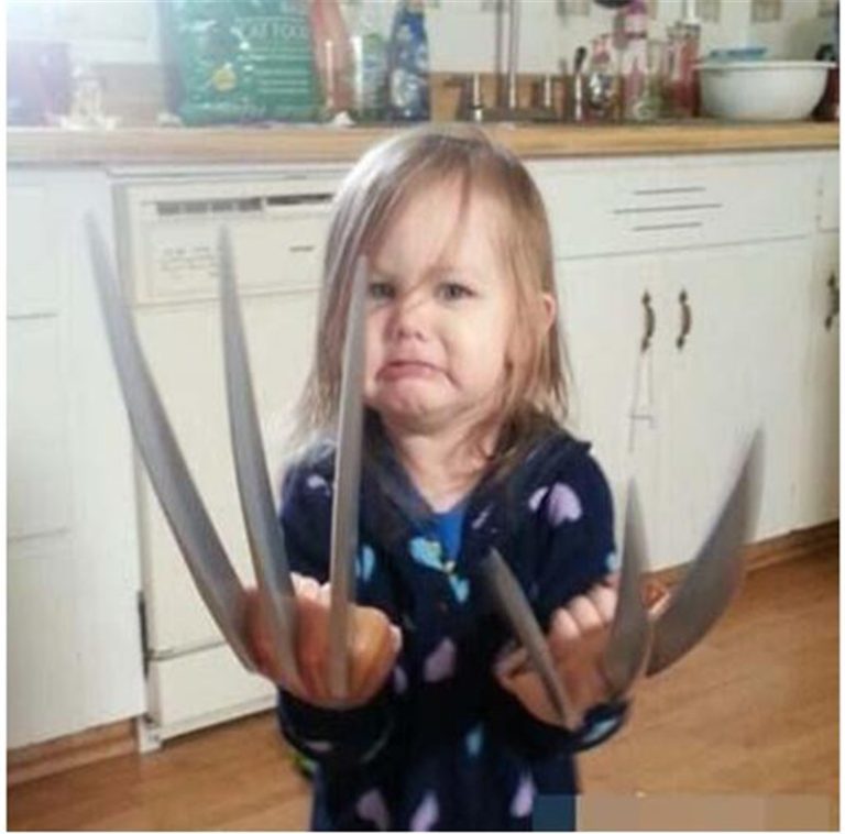 1 Pair 25cm Abs Wearable Wolverines Claws Figure Toys For Kids X-men ...