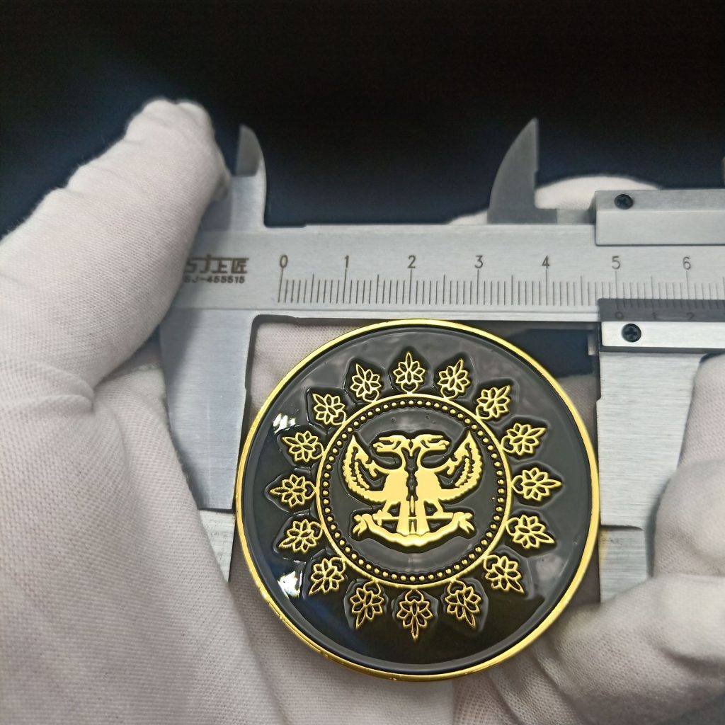 John Wick Coin Referee Adjudicator Keanu Reeves Cosplay Black Metal ...