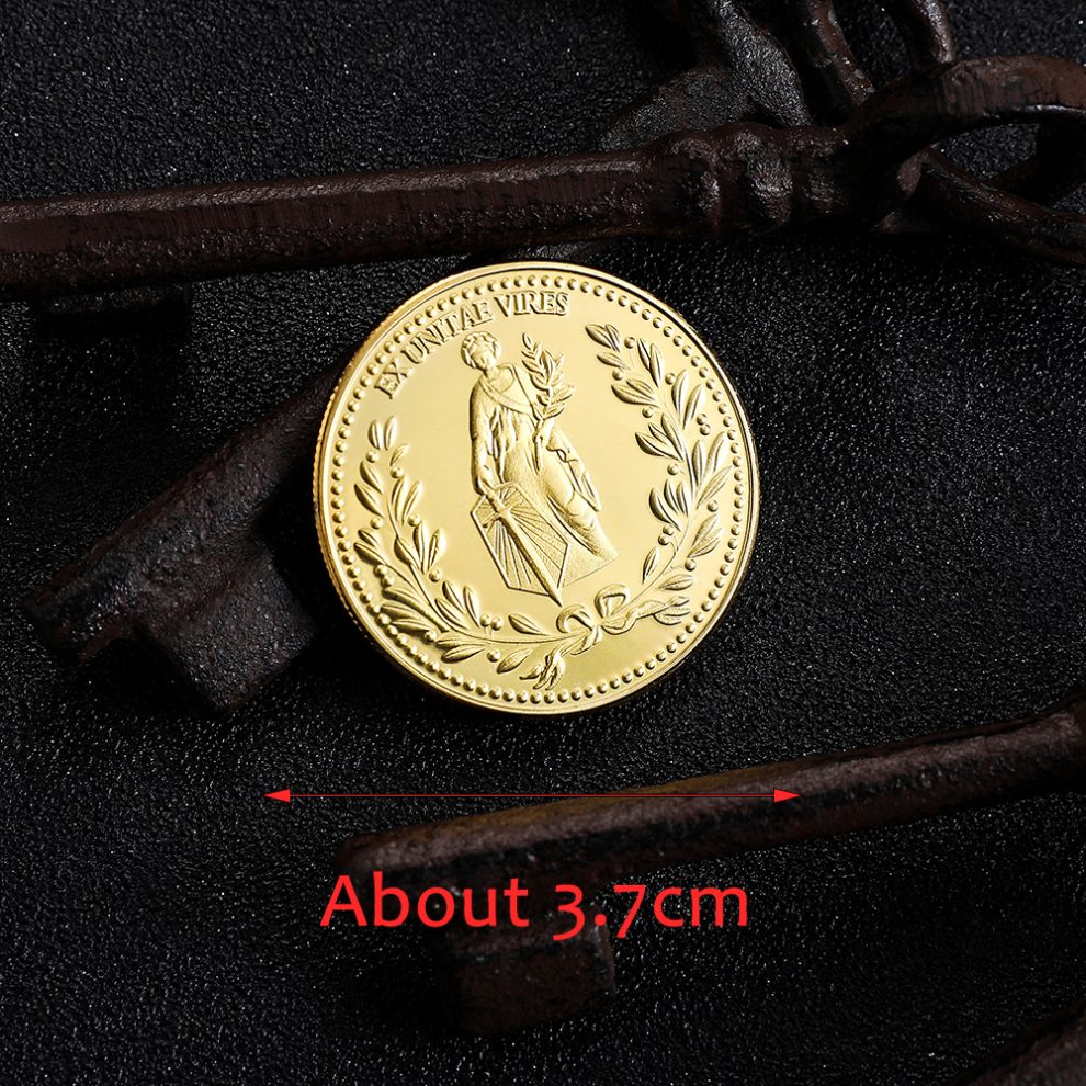 John Wick Continental Hotel Gold Coin Collecting Coins Cosplay Props ...