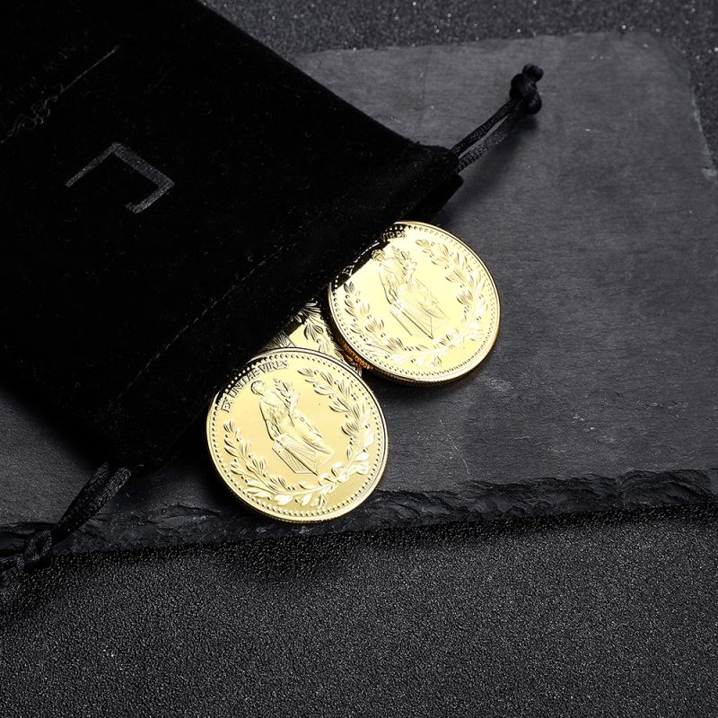 John Wick Continental Hotel Gold Coin Collecting Coins Cosplay Props ...